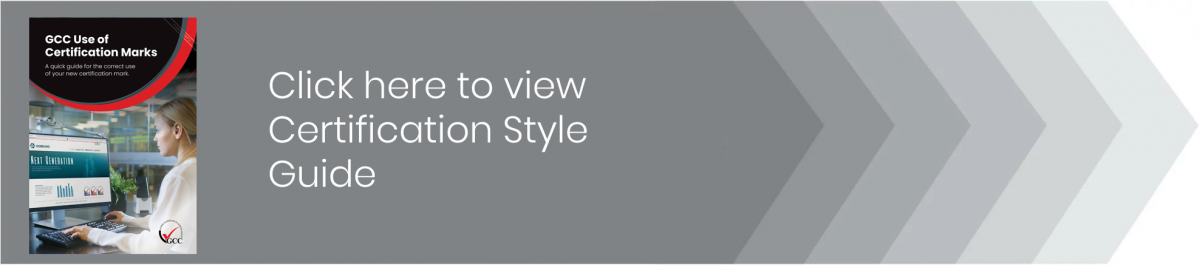 Certification Mark Download | GCC